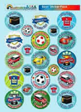 Essentials › Educational Resources › Boys' Sticker Pack