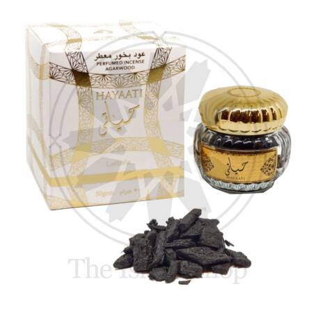 Perfumes › Bakhoor › Hayaati Gold Elixr Bakhoor By Lattafa Perfumes 50 Grm