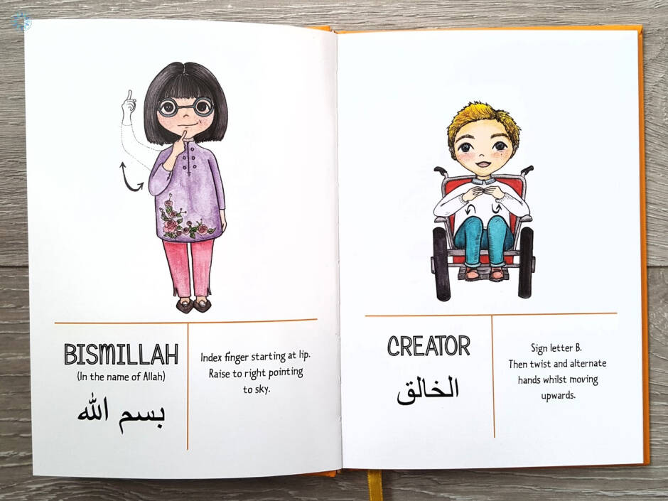Essentials › Educational Resources › A-Z of Islamic Signs in BSL