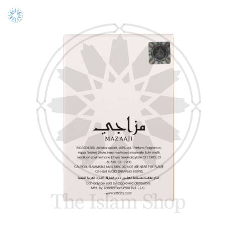 Perfumes › Eau De Parfum › Mazaaji 100ml EDP (Eau De Parfum) By Lattafa ...