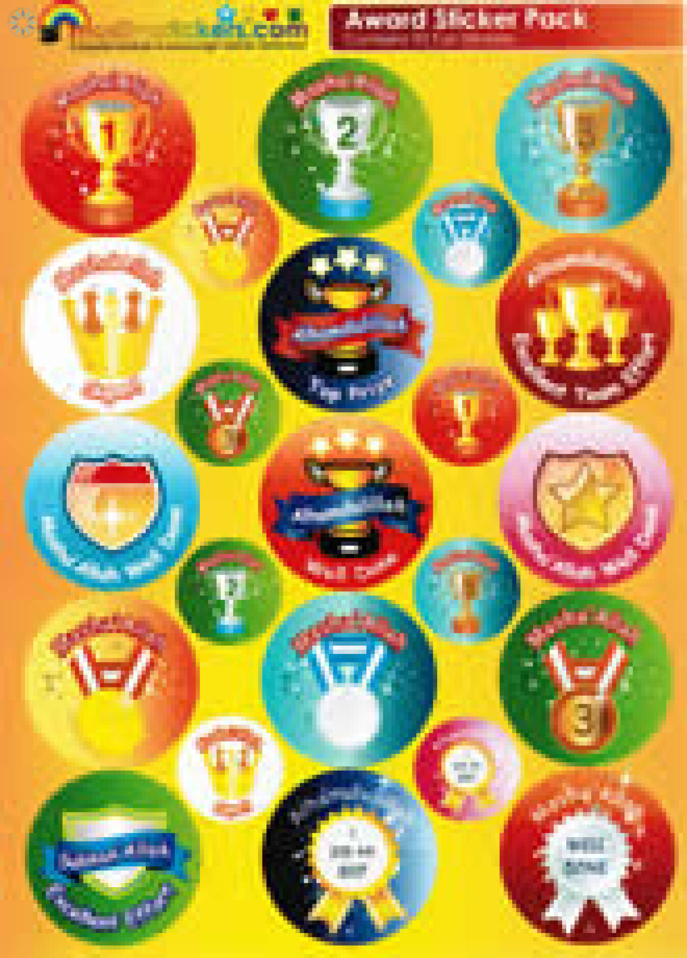 Books › Madrasah Syllabus › Award Sticker Pack