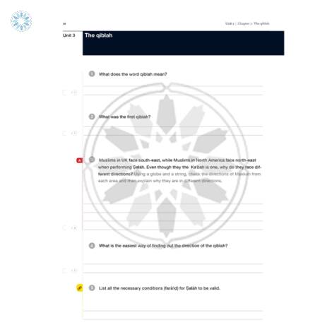 Books › Safar Publications › Safar Year 7 Islamic Studies Workbook