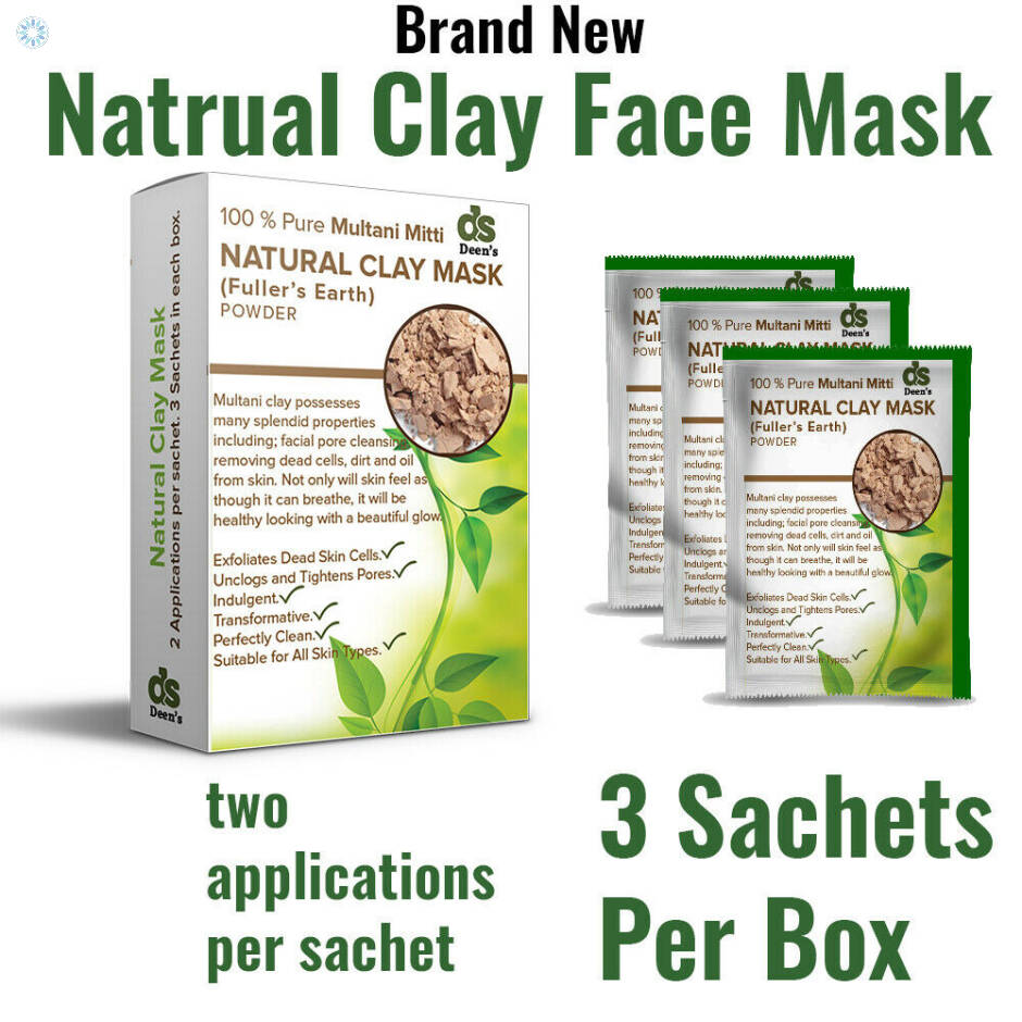Health › Hair Care & Beauty › 100% Pure Multani Mitti Natural Clay Mask