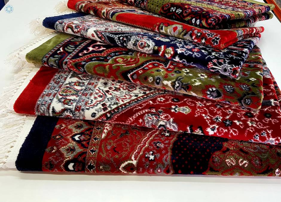 Essentials › Prayer Mats › Vintage Hand Knotted Persian Prayer Mat