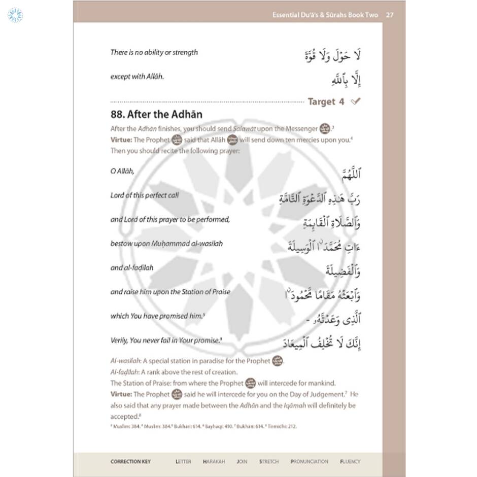 Books › Madrasah Syllabus › Safar Essential Duas & Surahs (Madinah ...