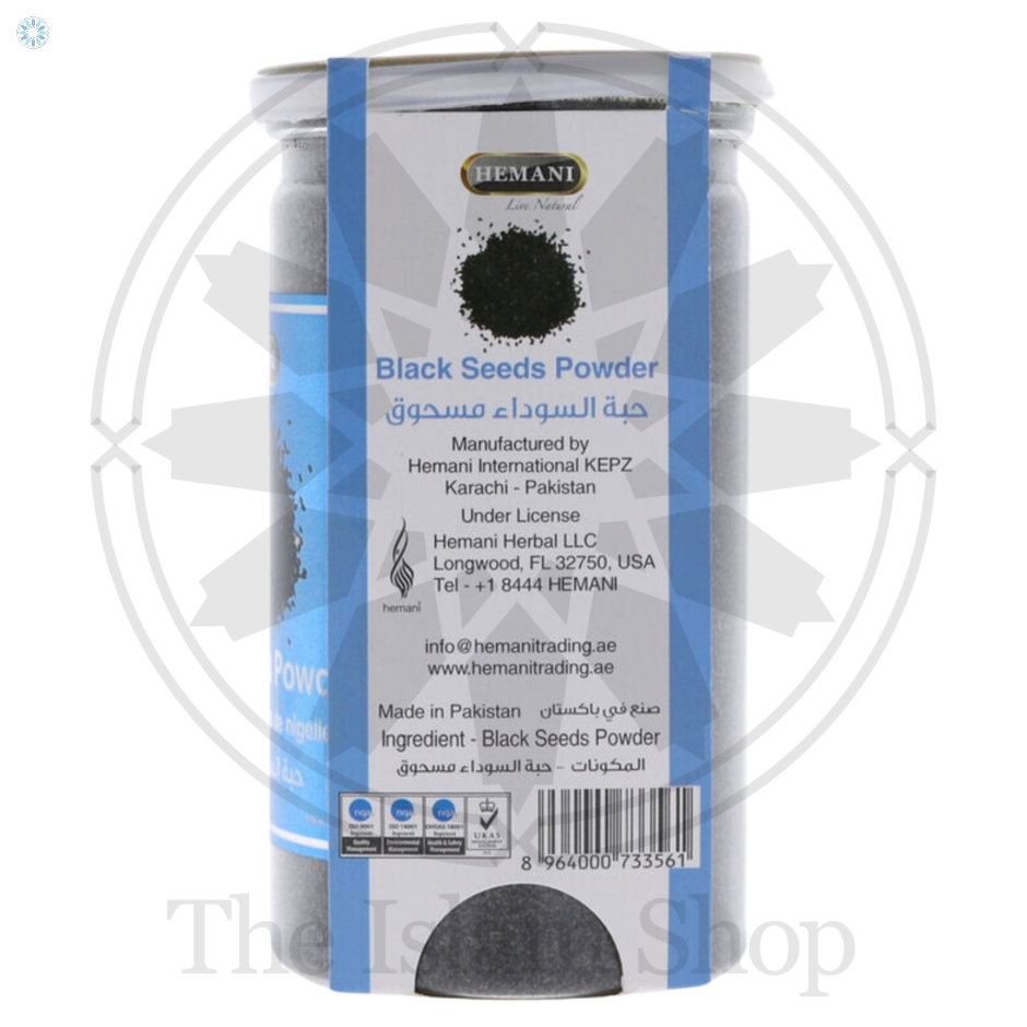 Health › Black Seed Products › Hemani Black Seed Powder 200g