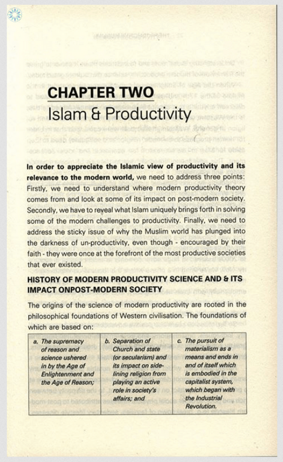 Books › Family › The Productive Muslim Where Faith Meets Productivity