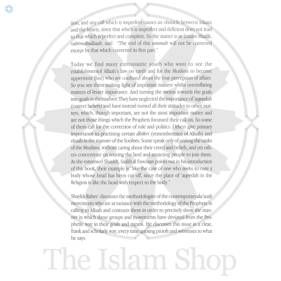 Books › Aqidah (Beliefs) › The Methodology Of The Prophets In Calling ...