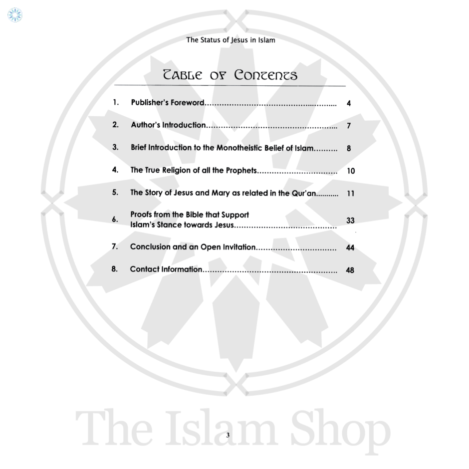 Books › Comparative religion › The Status of Jesus in Islam