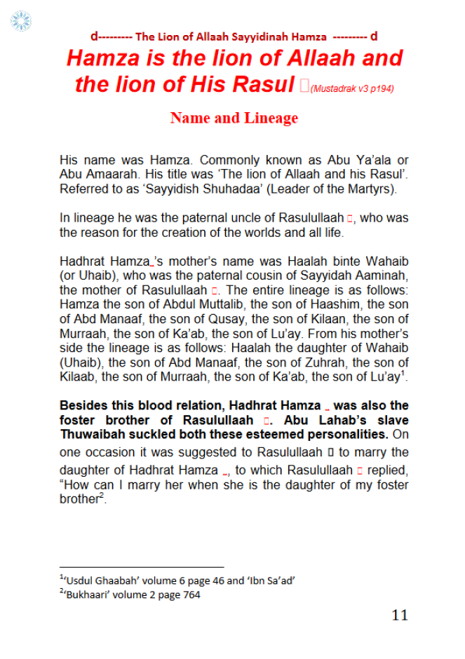 Books › Biographies › The Lion of Allah - Sayyidina Hamza