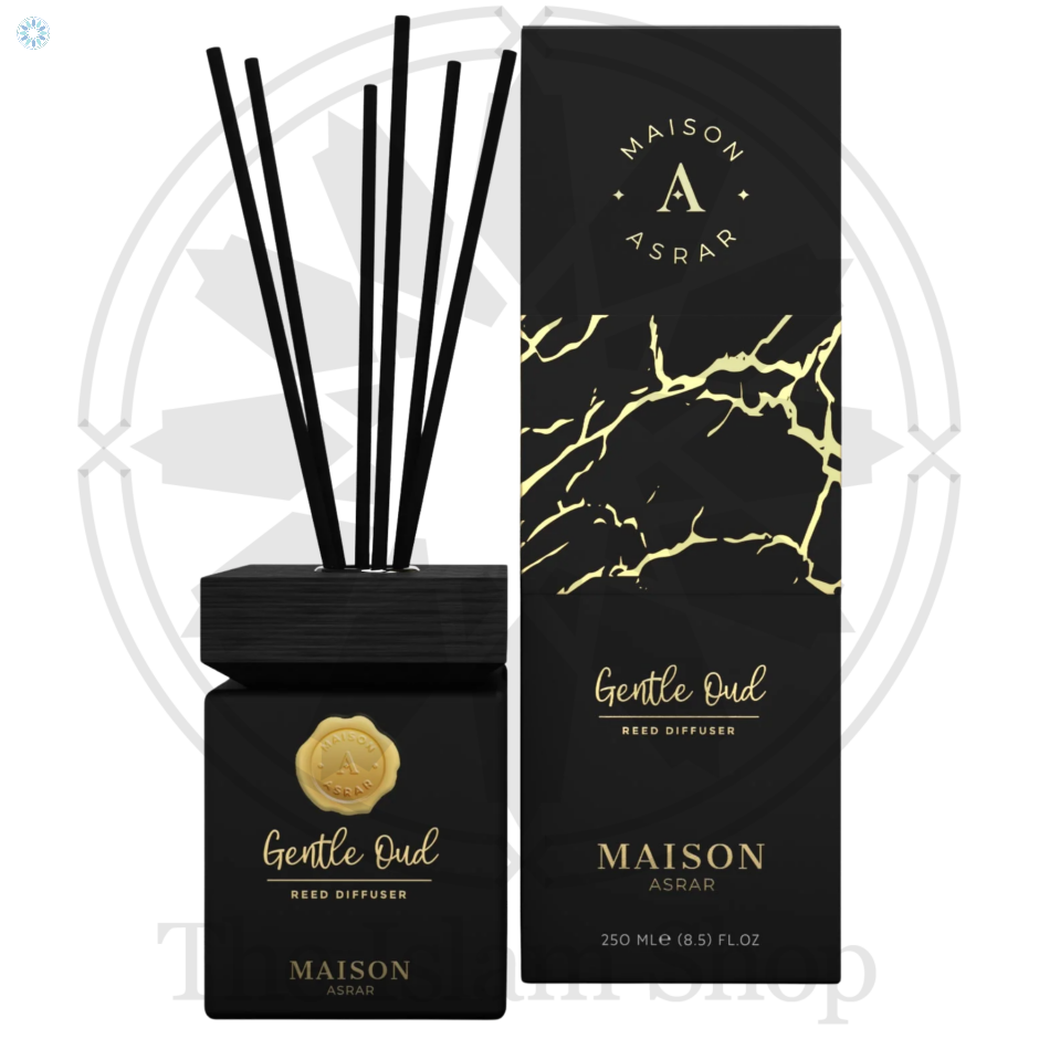 Perfumes › Diffusers › Gentle Oud - Reed Diffuser 250ml By Maison Asrar