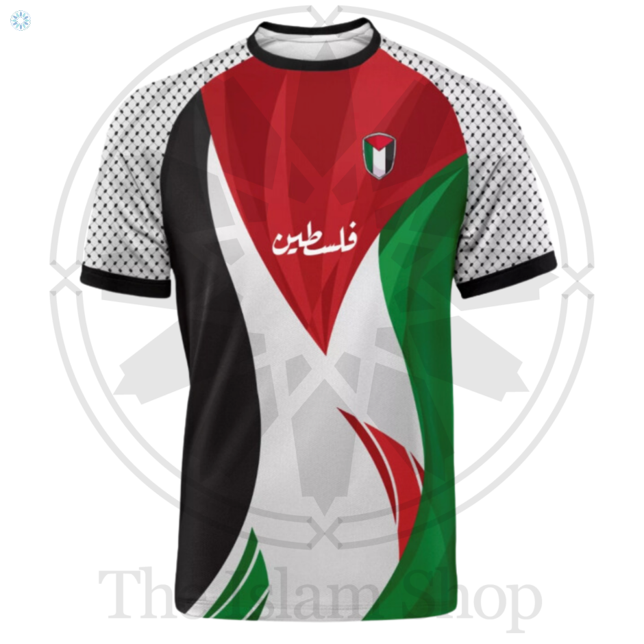 Essentials › Palestinian Essential › Palestine Football Shirt - Classic ...