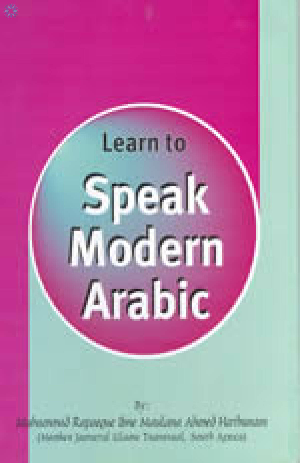 Books › Learning Language › Learn To Speak Modern Arabic