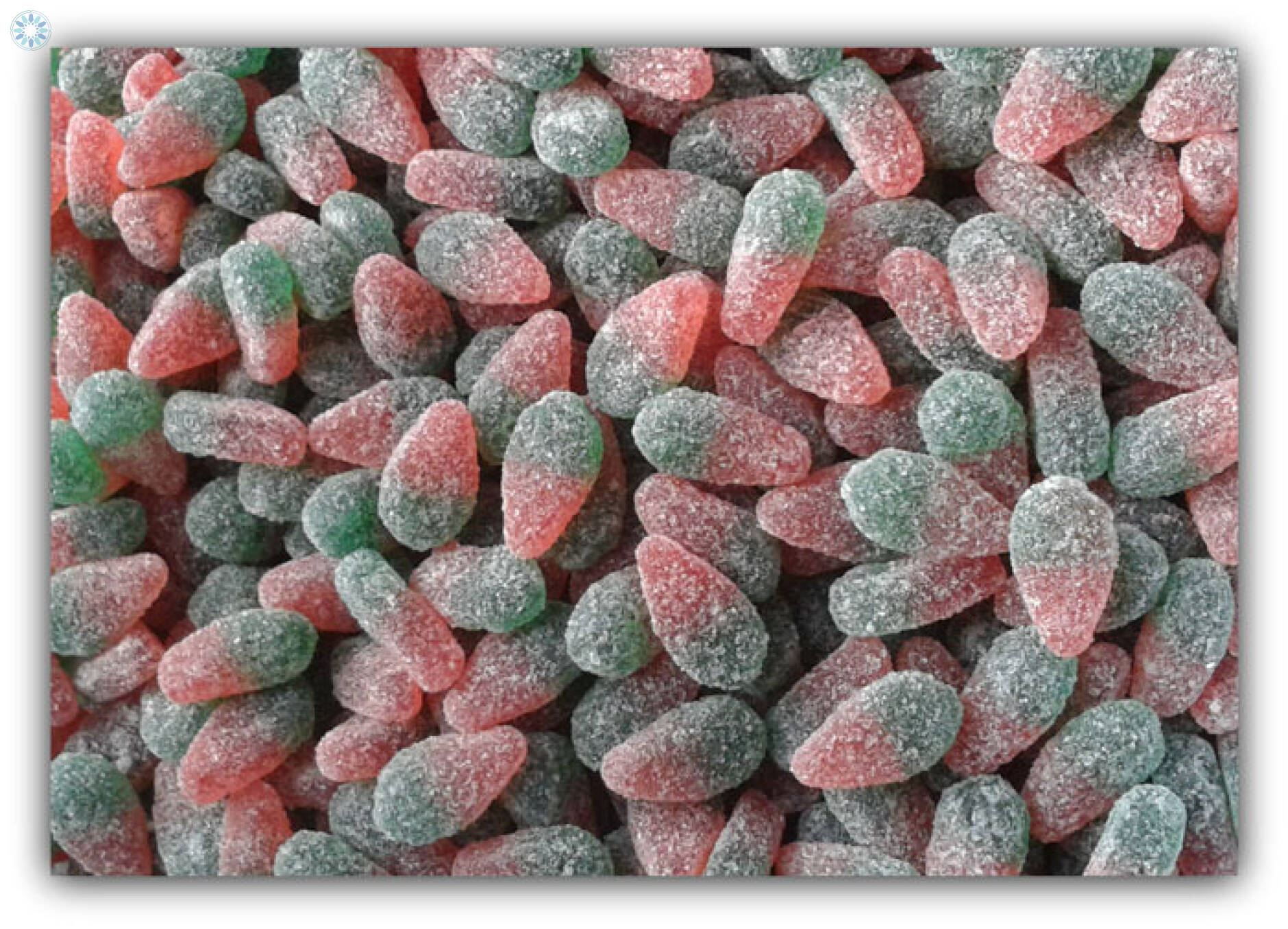 Halal Foods › Halal Sweets › Fizzy Mini Strawberries (350 pieces in ...