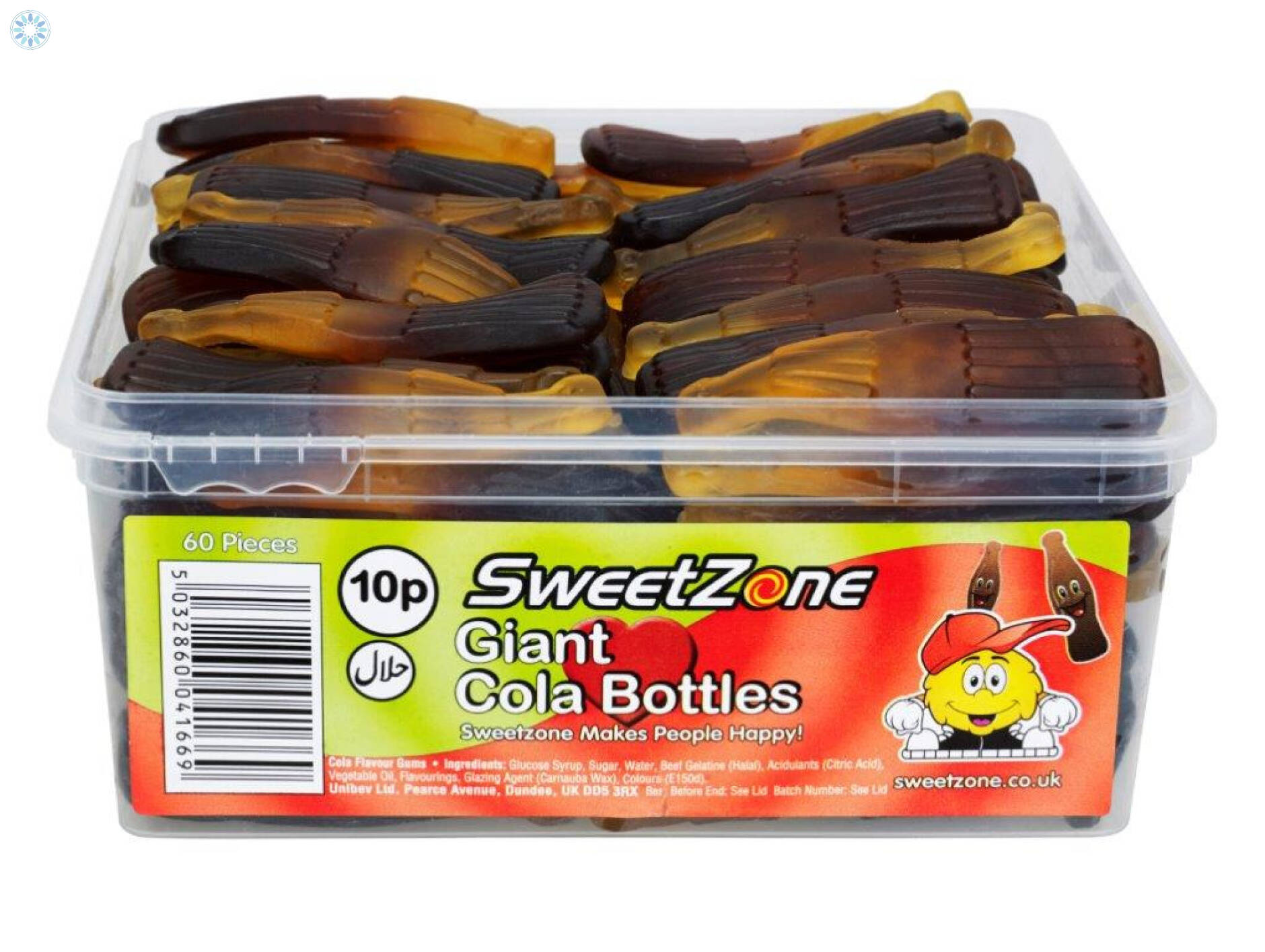 Halal Foods › Halal Sweets › Giant Cola Bottles (60 pieces in SweetZone ...