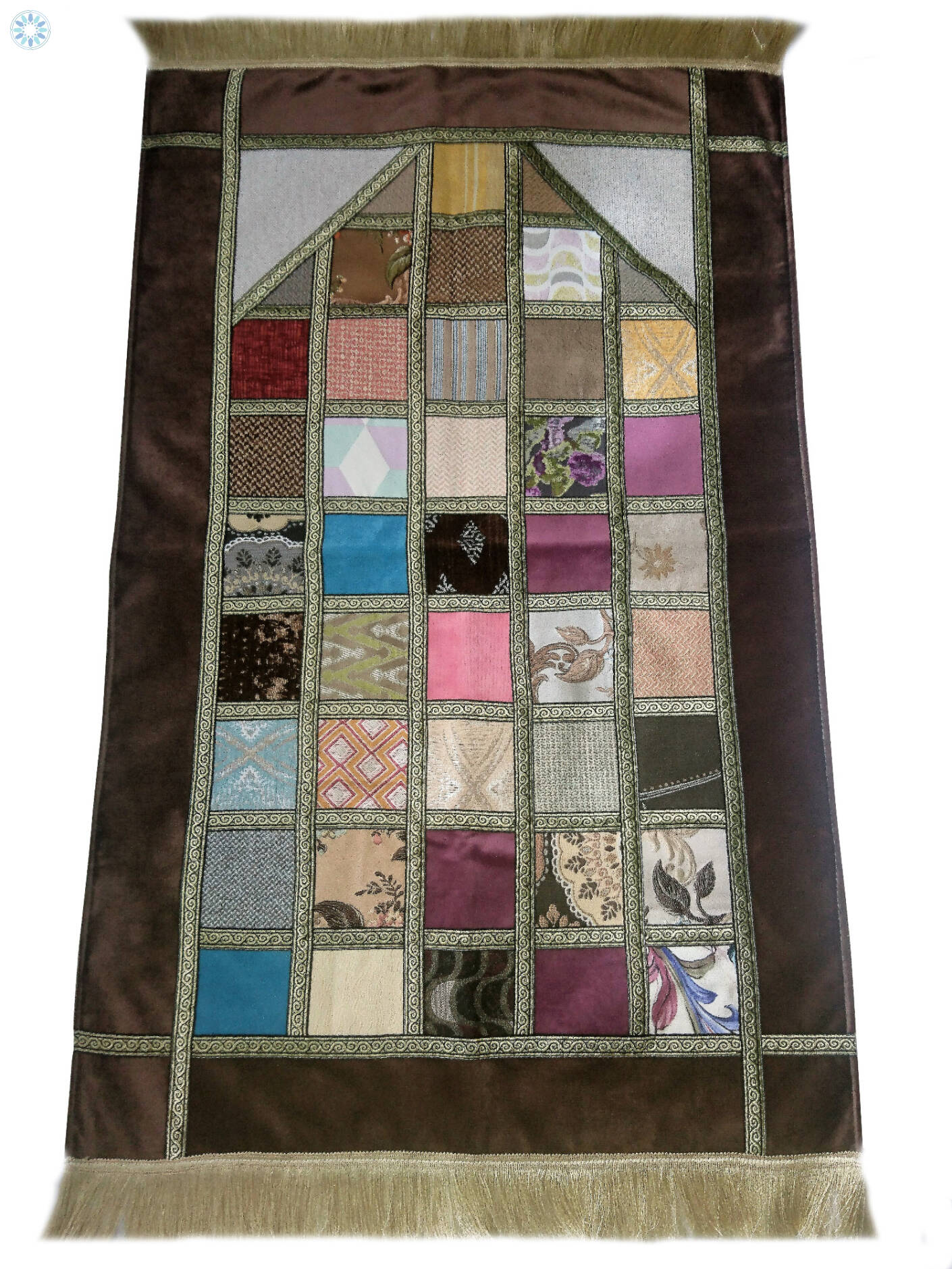 Essentials › Prayer Essentials › Padded Chenille Islamic Prayer Mat ...