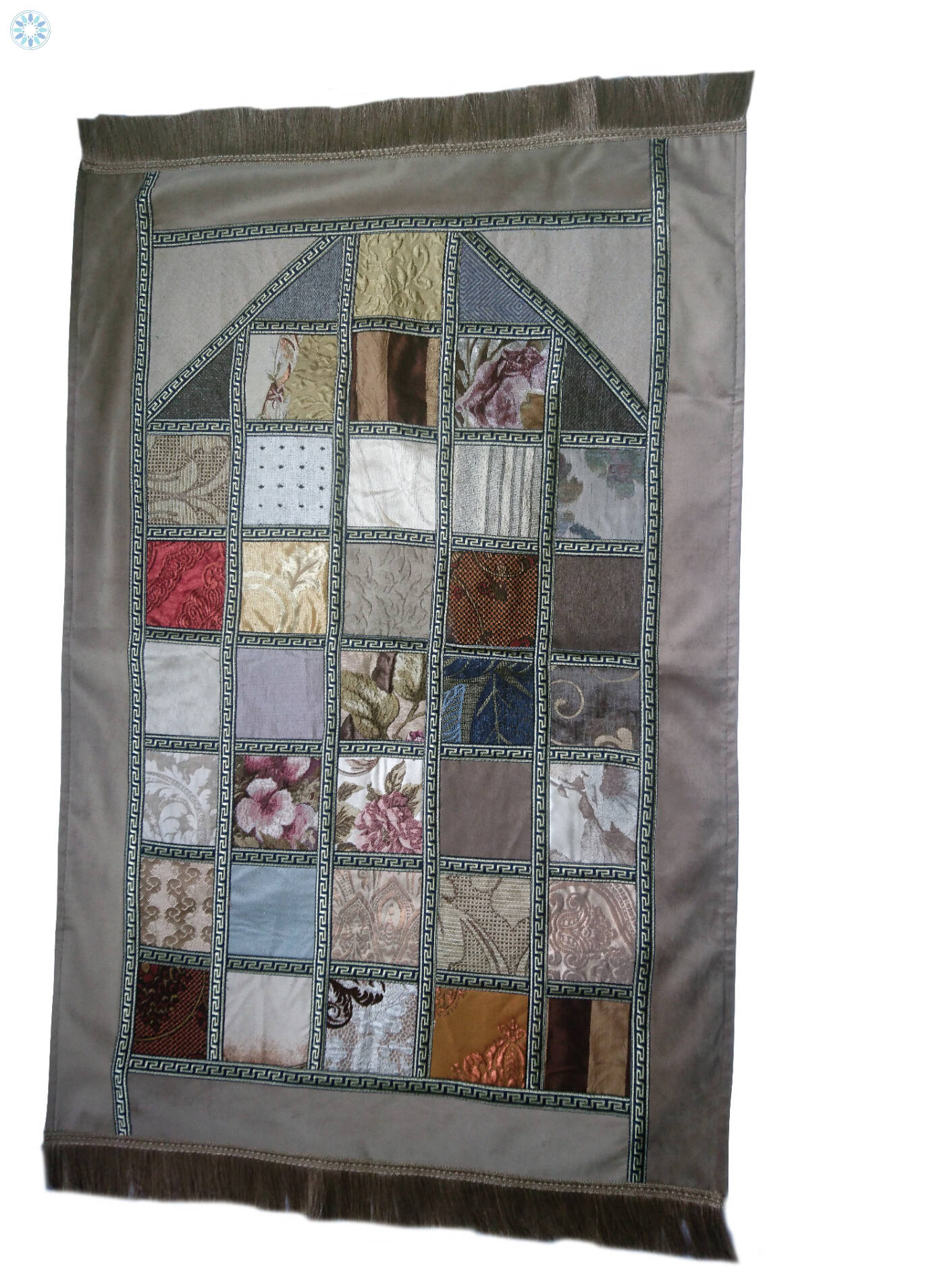 Essentials › Prayer Mats › Padded Chenille Islamic Prayer Mat Quilt Pattern