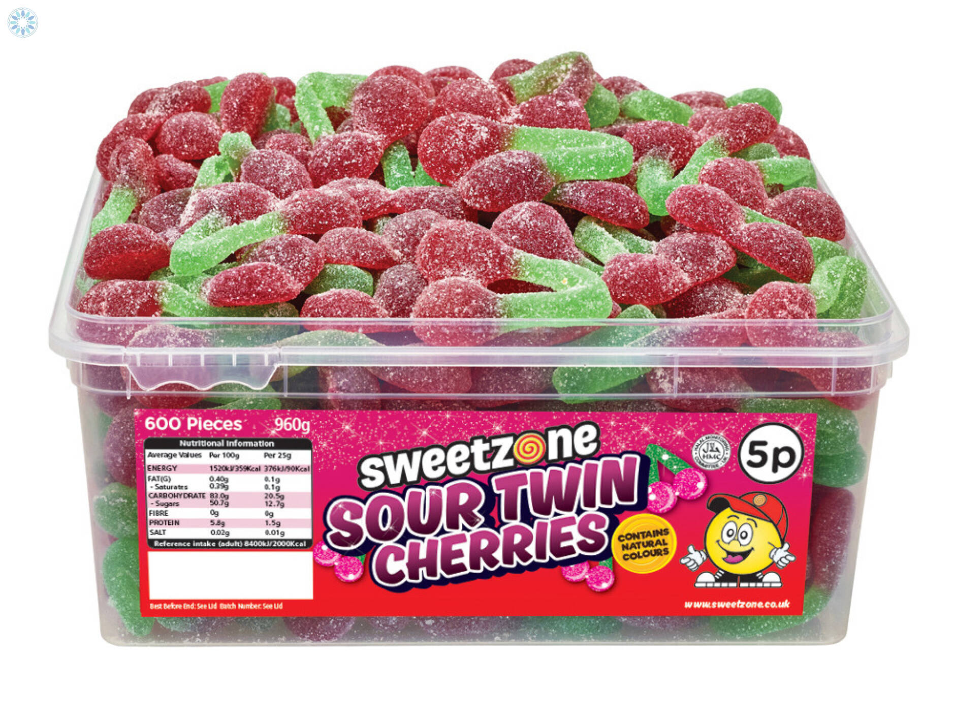 Halal Foods › Halal Sweets › Sour Twin Cherries 600 pieces in SweetZone ...