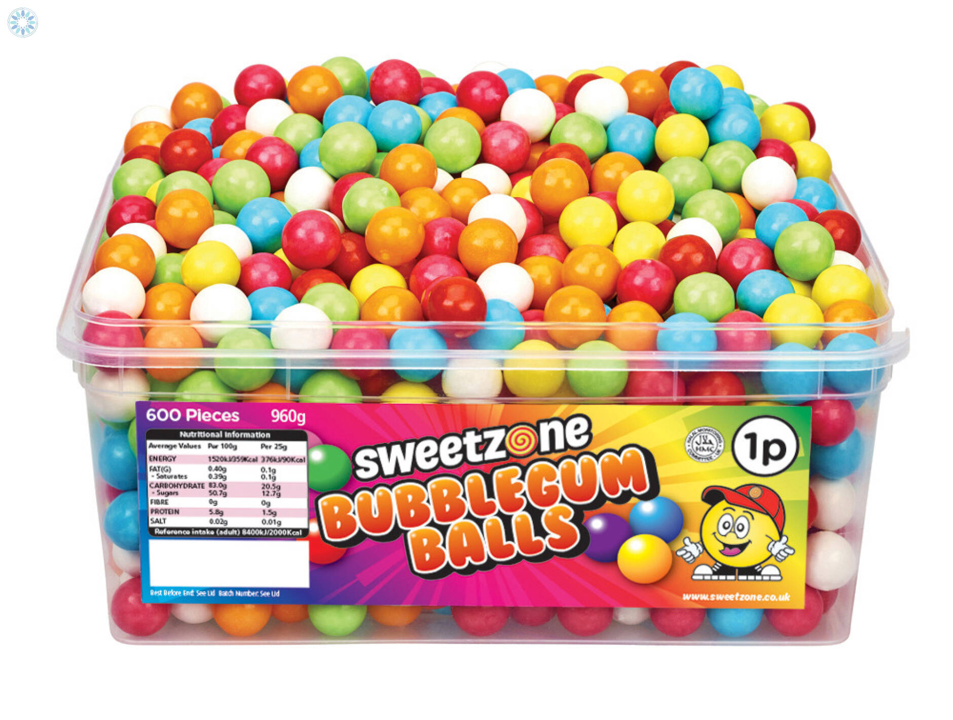 Halal Foods › Halal Sweets › Bubblegum Balls (600 pieces in SweetZone ...