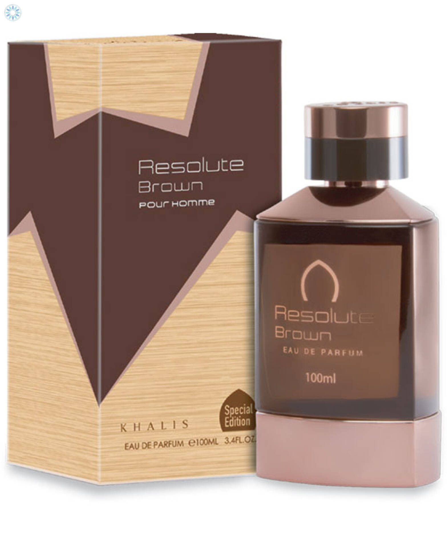 Perfumes › Khalis Perfumes › Resolute Brown