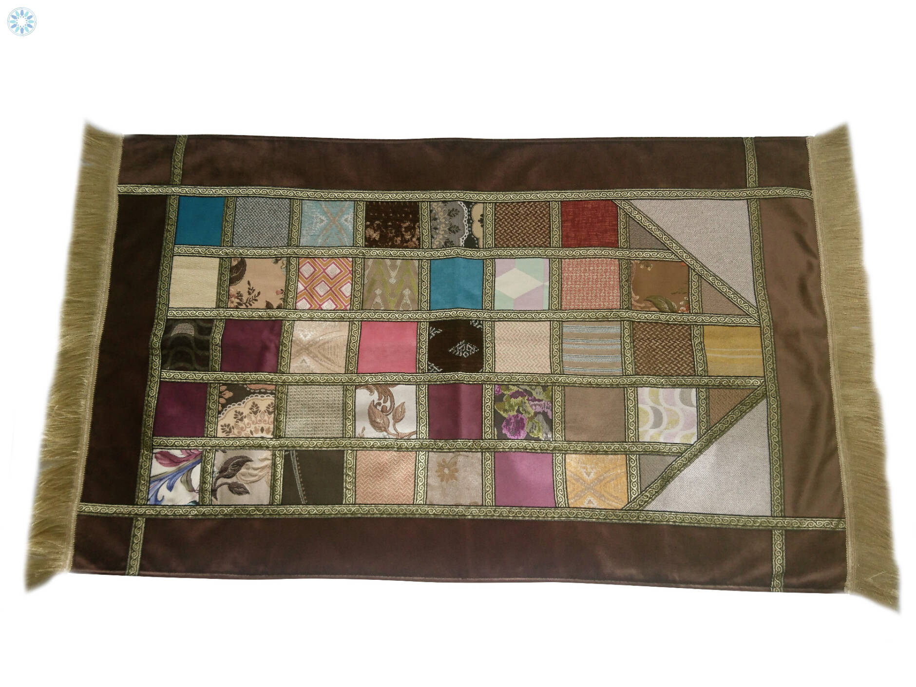 Essentials › Prayer Mats › Padded Chenille Islamic Prayer Mat Quilt Pattern