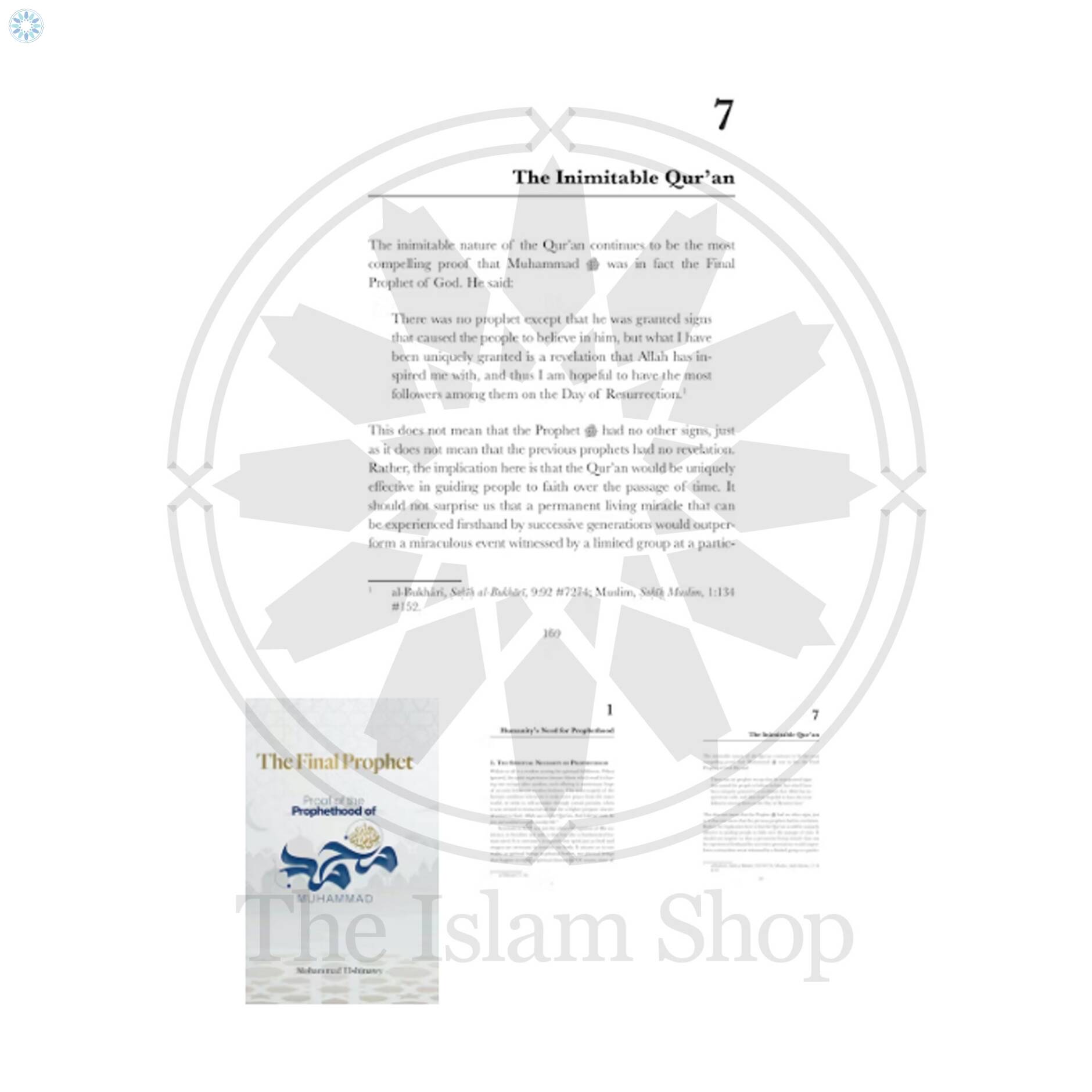 Books › Biographies › The Final Prophet Proof of the Prophethood of ...