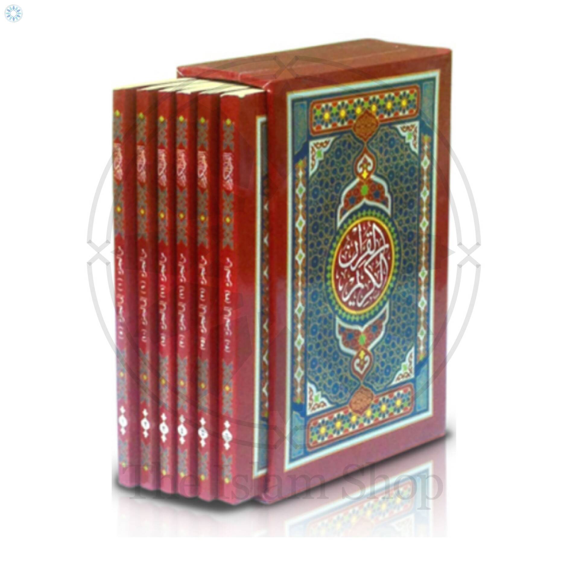 Books › Mushaf Tajweed › Uthmani Script Quran in 6 Parts (Large Size)