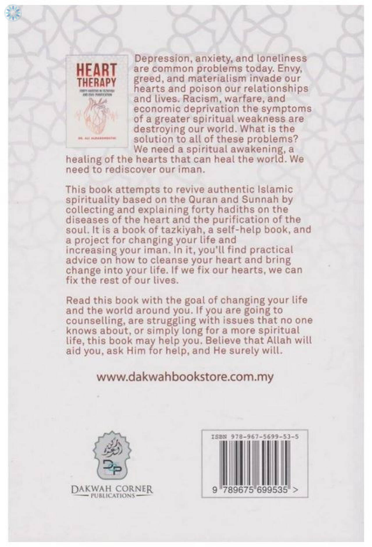 Books › Tasawwuf Spirituality › Heart Therapy (Forty Hadiths In ...