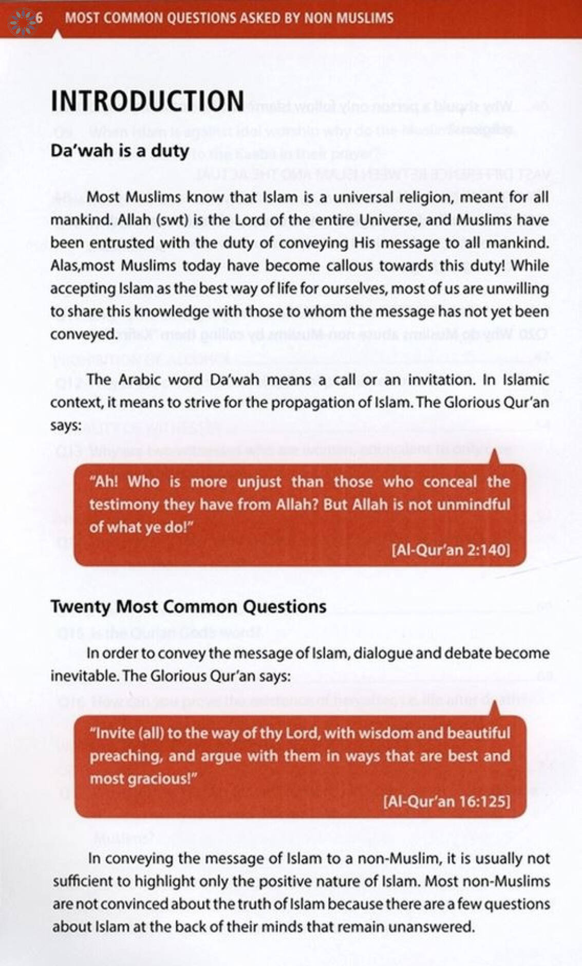 Books › Comparative religion › Most Common Questions Asked by Non-Muslims