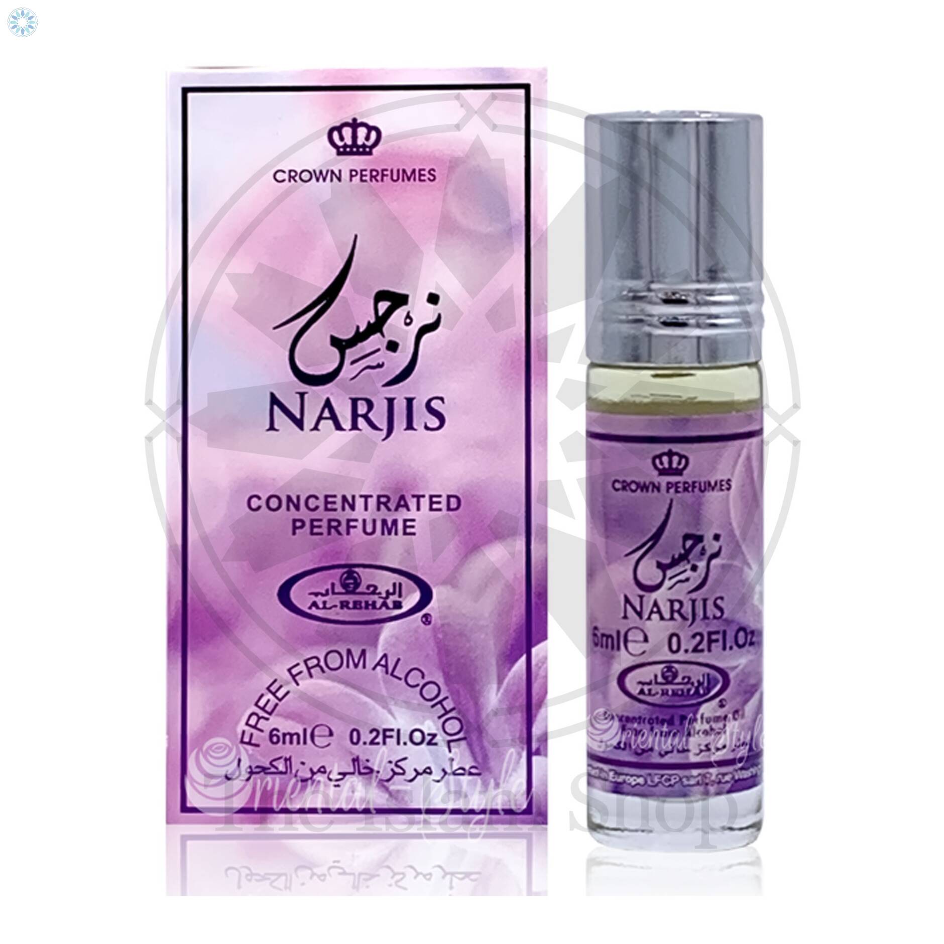 Perfumes › Oil Ittar › Narjis Roll On [6ml Perfume Oil Ittar] By Al-Rehab (Crown Perfumes)