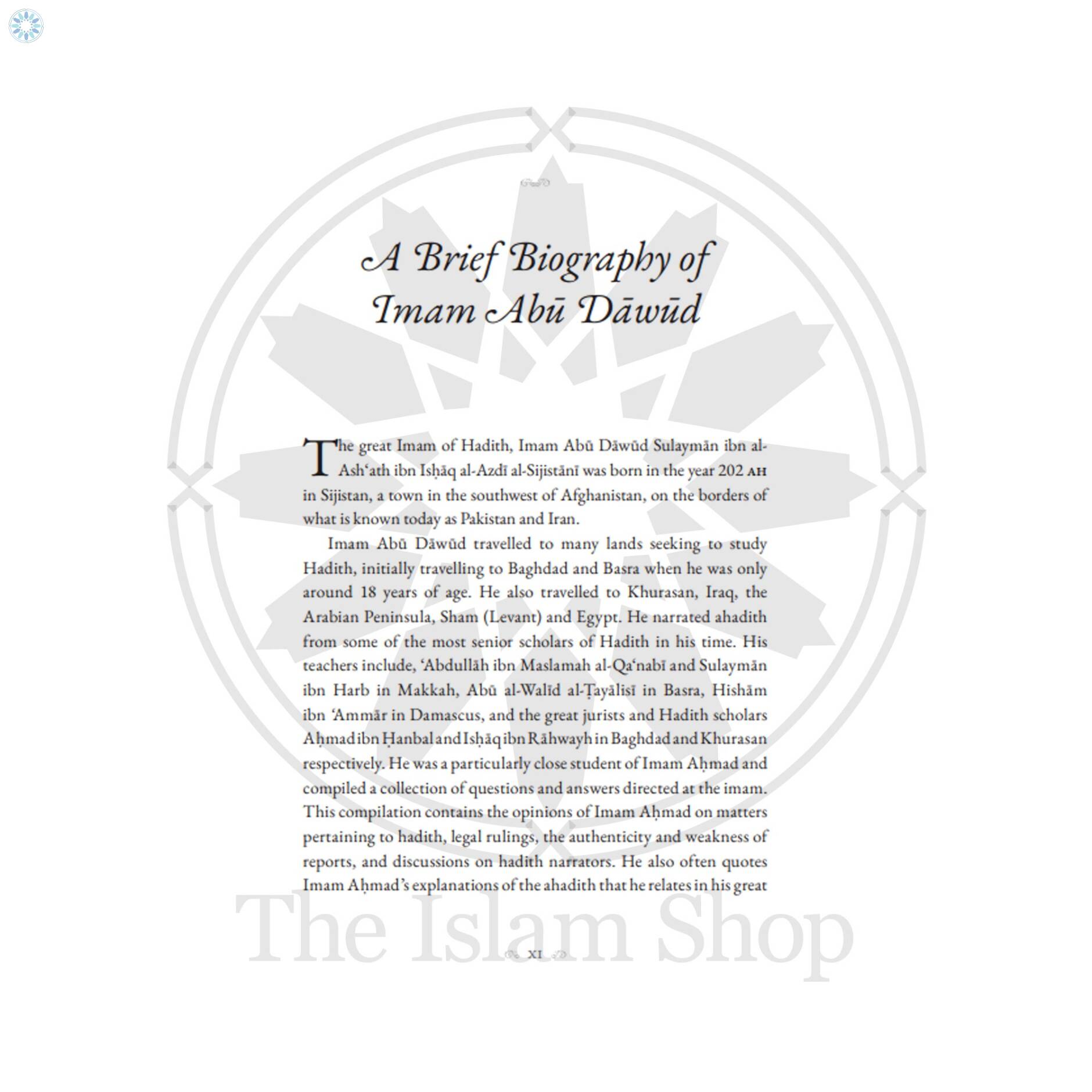 Books › The Islamic Foundation › 40 Hadith From Sunan Abu Dawud
