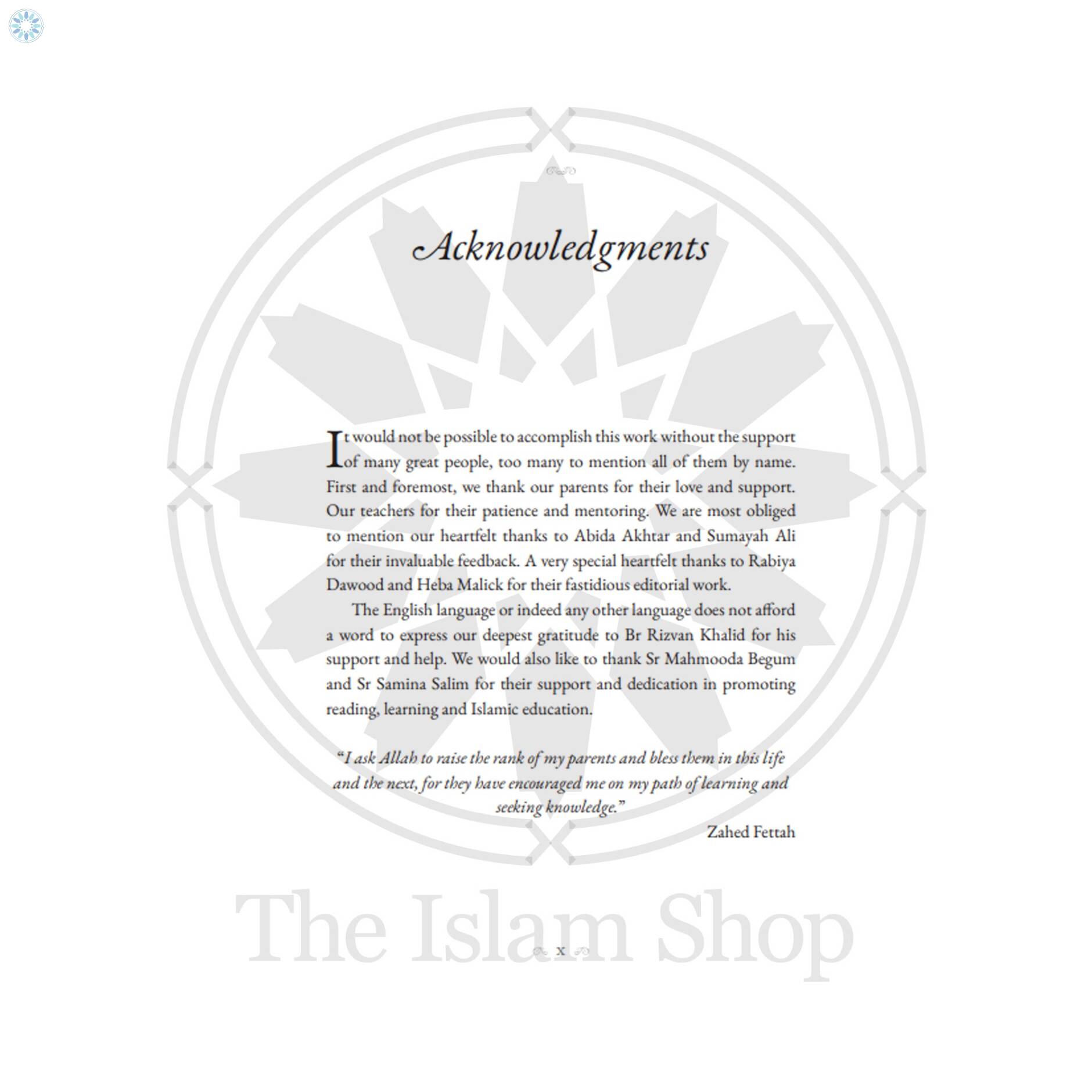 Books › The Islamic Foundation › 40 Hadith From Sahih Muslim