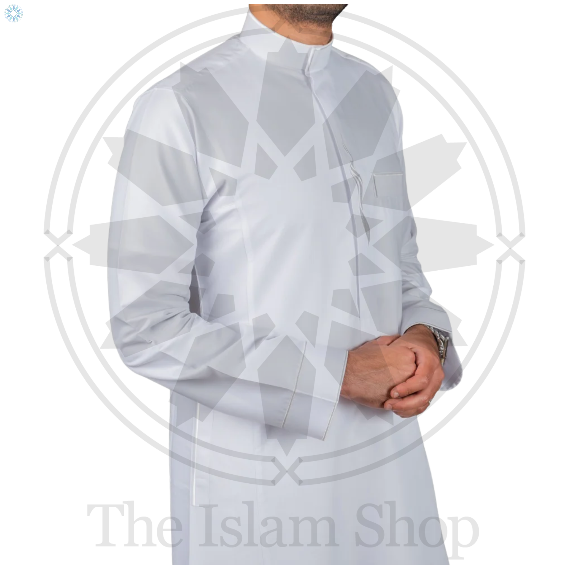 Clothing › Thobes/Jubba and Under Garment › White Modern Embroidery ...
