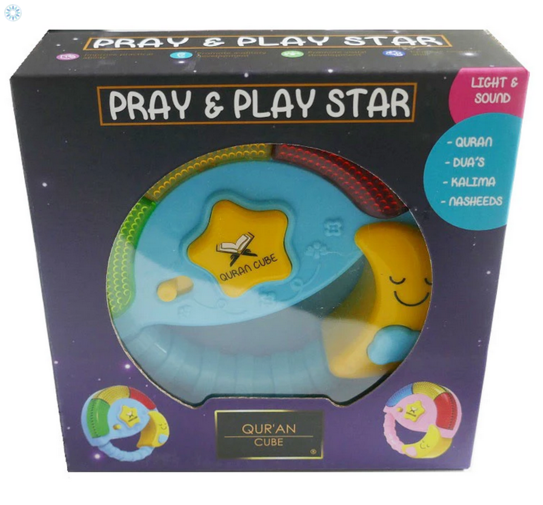 Essentials › Toys And Games › Pray & Play Star Toy Wheel Pink