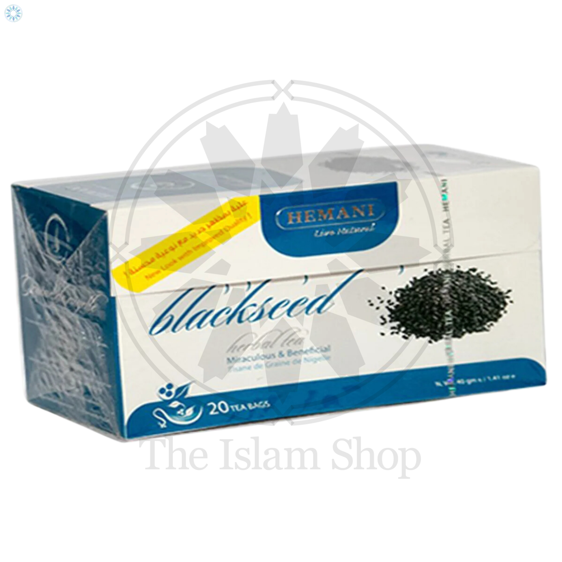 Health › Black Seed Products › Hemani Black Seed Herbal Tea 20 Tea Bags