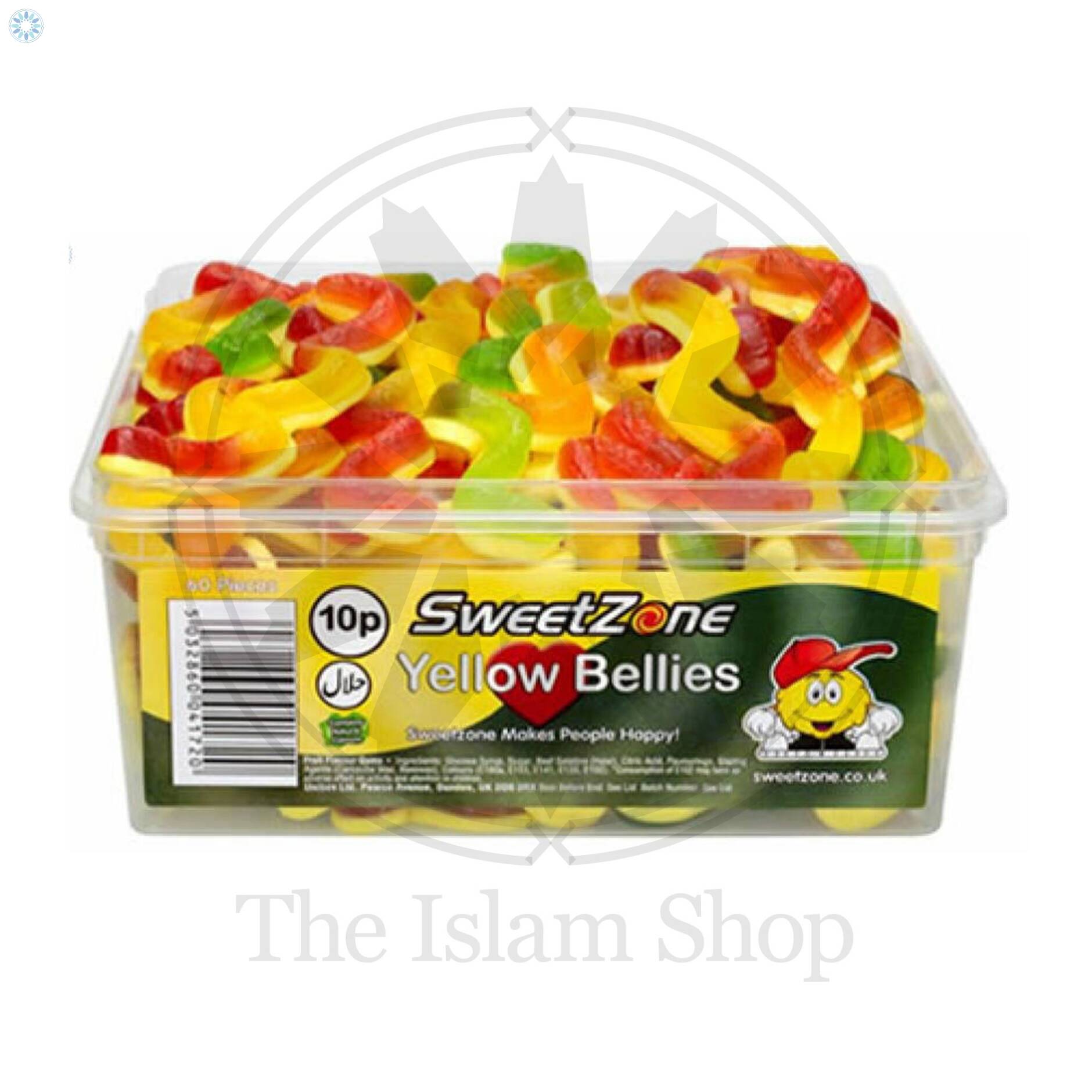 Halal Foods › Halal Sweets › Yellow Bellies (60 pieces in SweetZone Tub ...