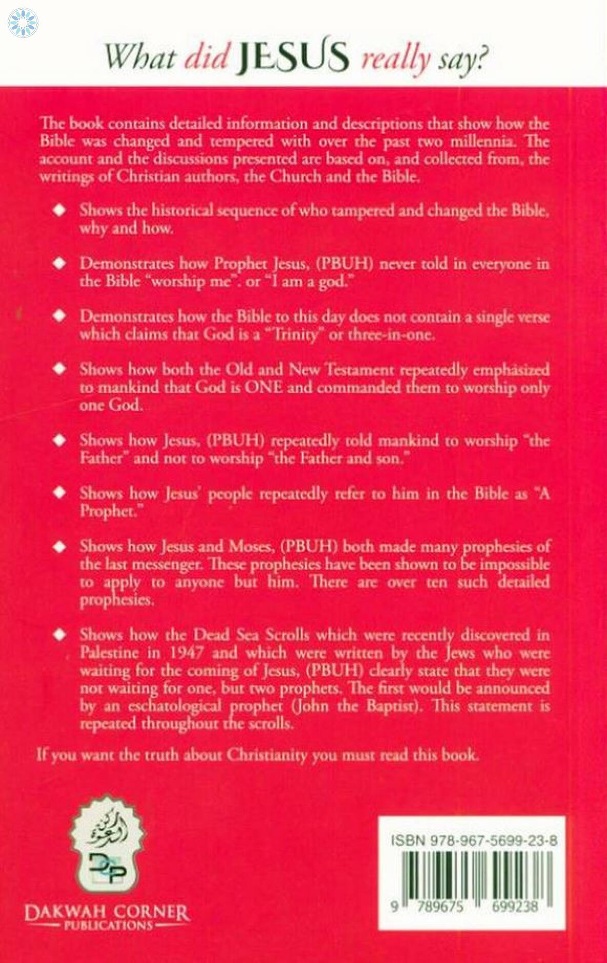 Books › Comparative religion › What Did Jesus Really Say?