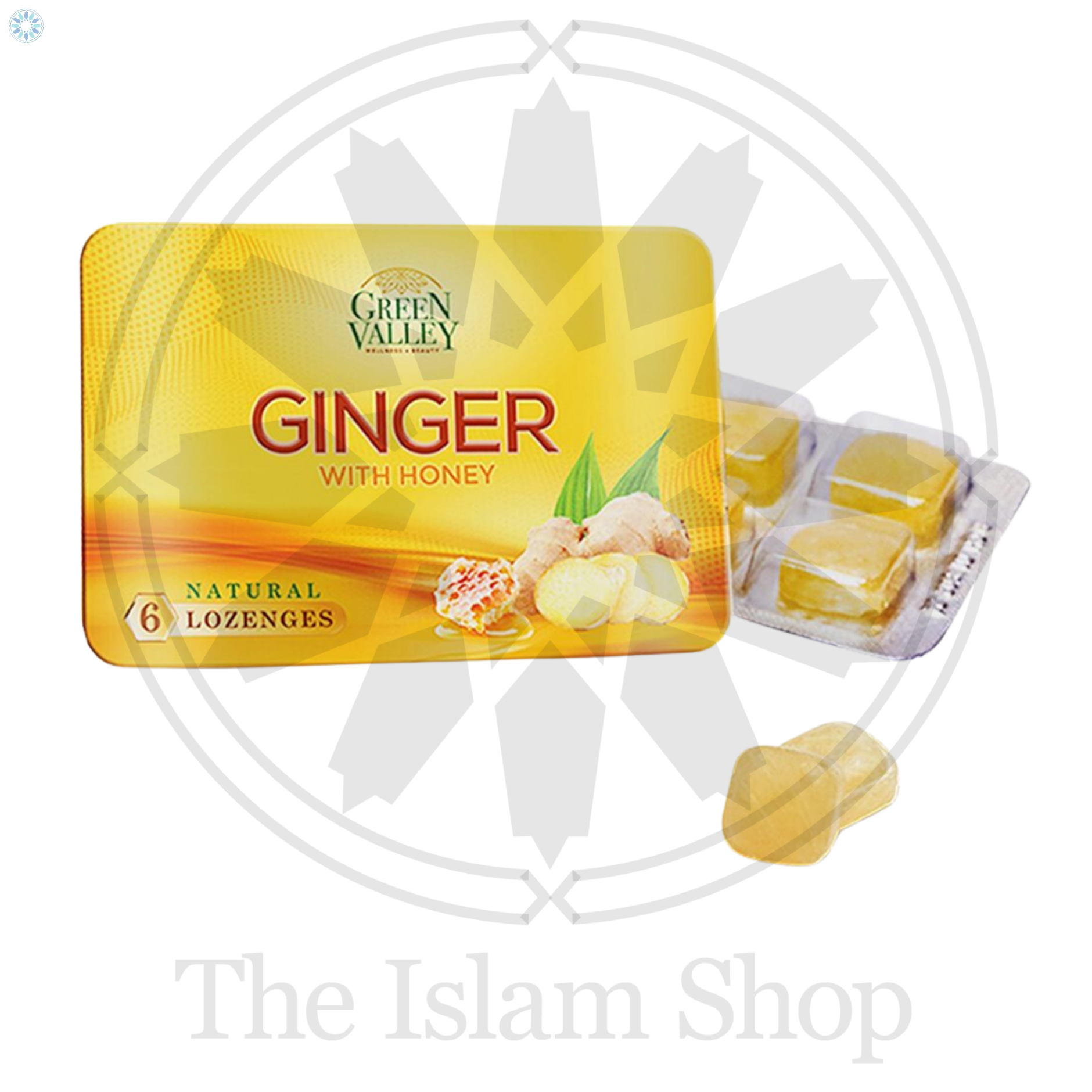 Health › Healthy Foods › Ginger with Honey Lozenges Packet