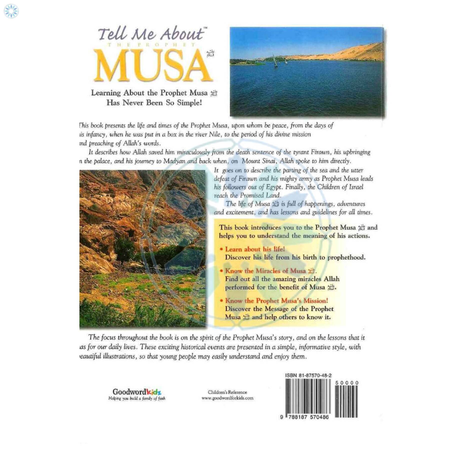 Books › Children Books › Tell Me About the Prophet Musa