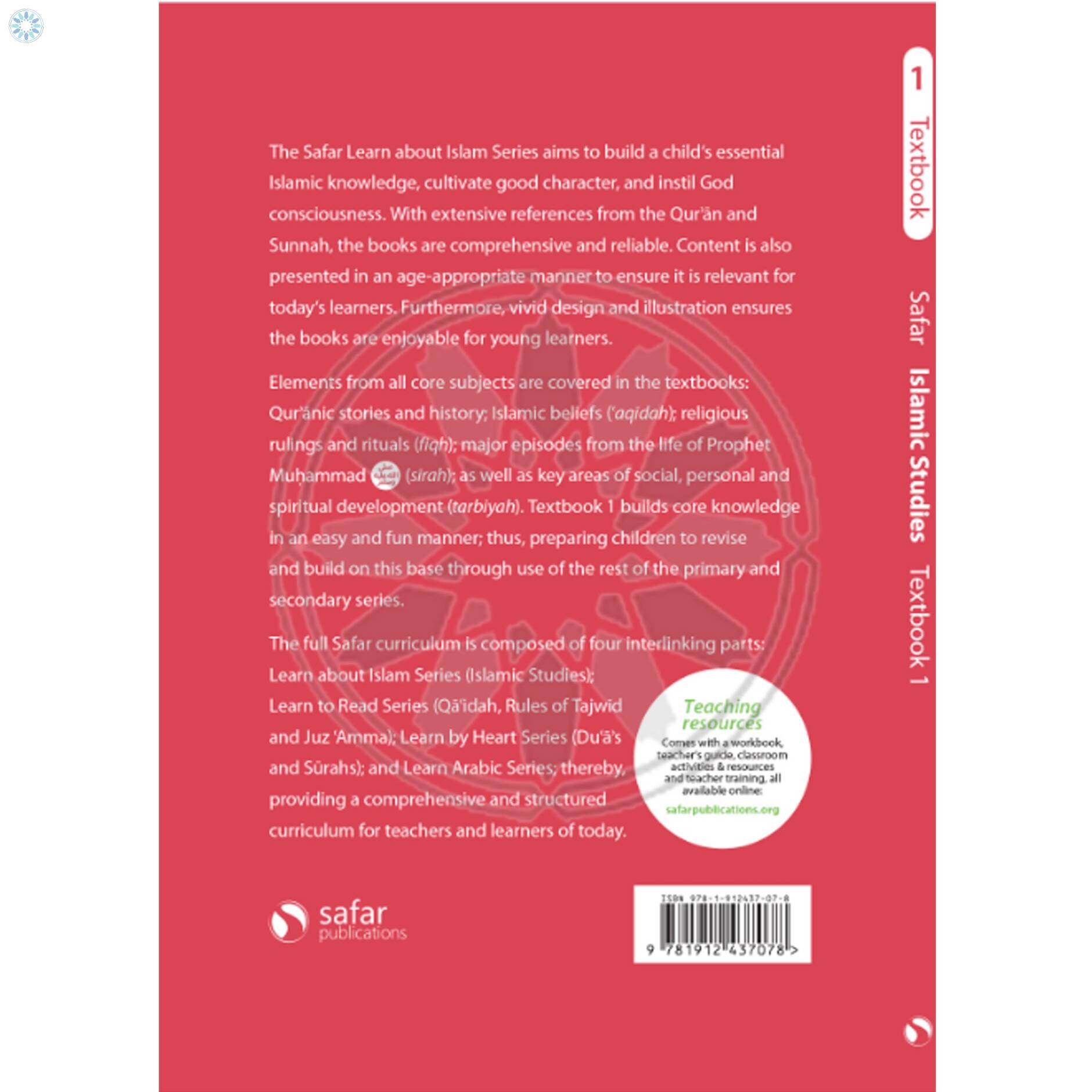 Books › Safar Publications › Safar Year 1 Islamic Studies Textbook