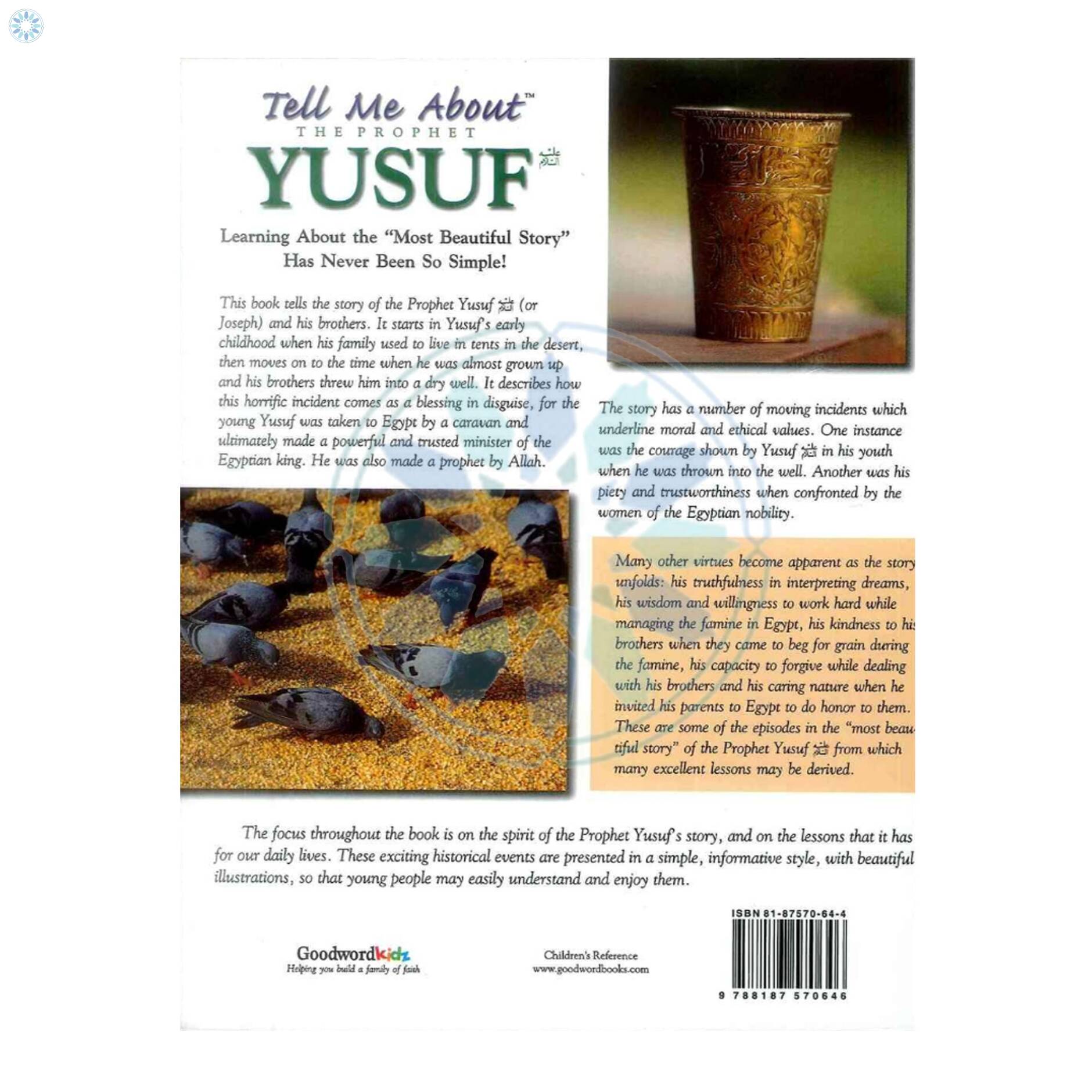 Books › Children Books › Tell Me About the Prophet Yusuf
