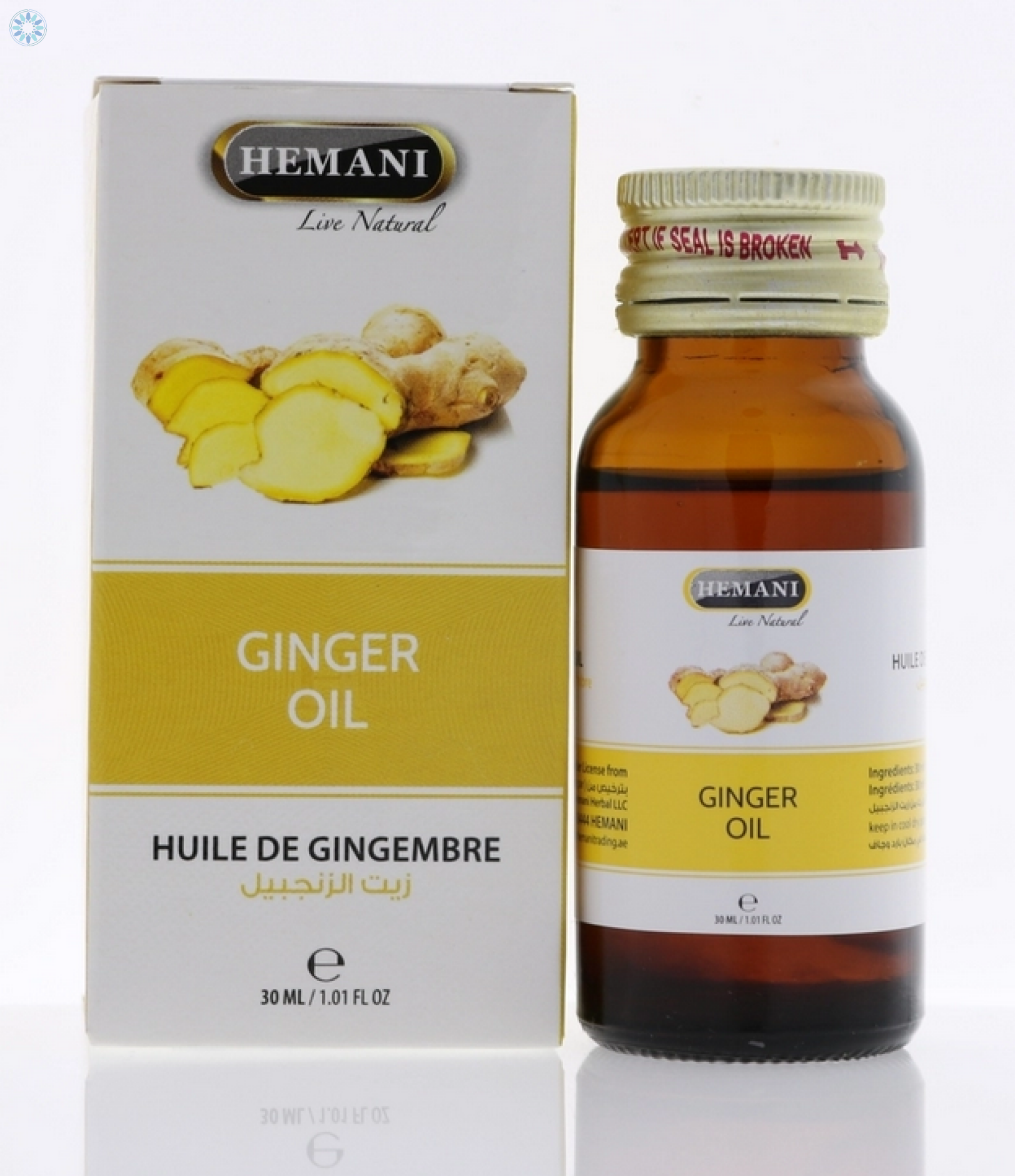 Health › Health and Essential Oil › Hemani Ginger Oil 30ml