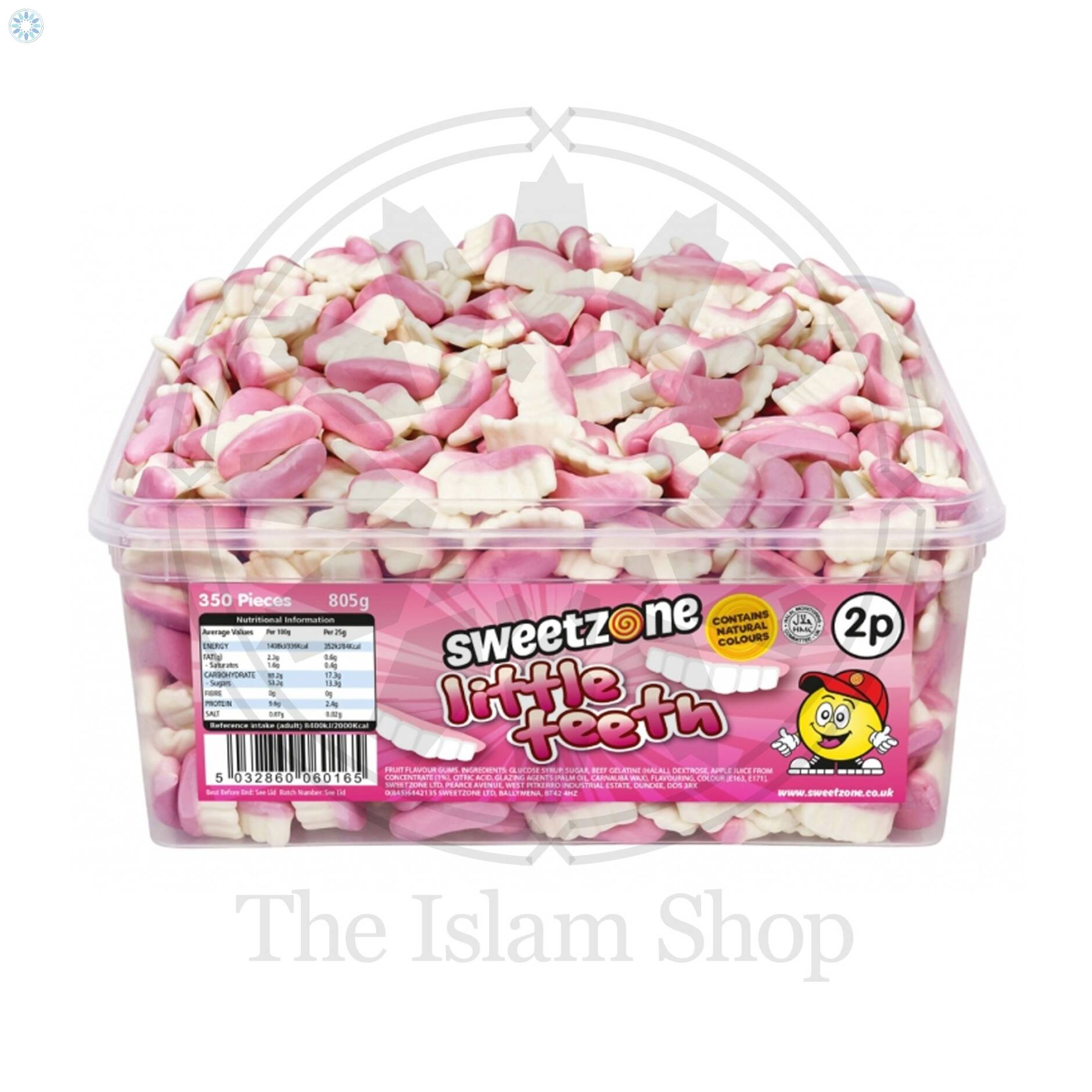 Halal Foods › Halal Sweets › Little Teeth (350 pieces in SweetZone Tub) 2p
