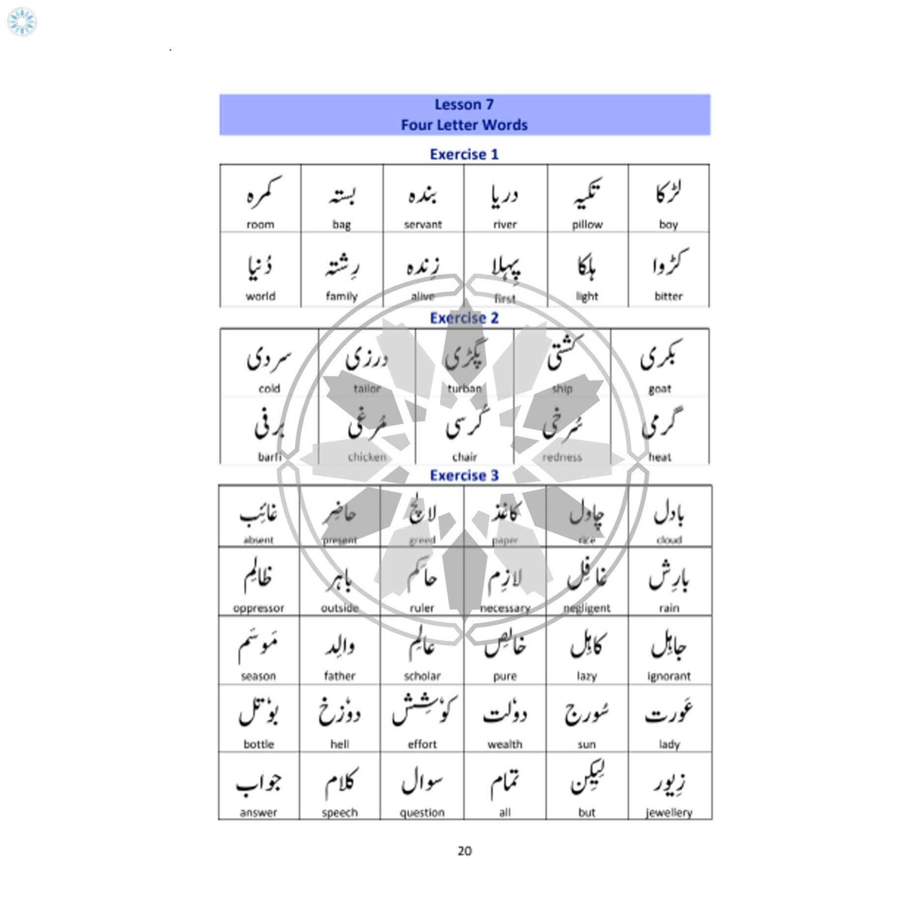Books › Learning Language › First Steps to Reading Urdu