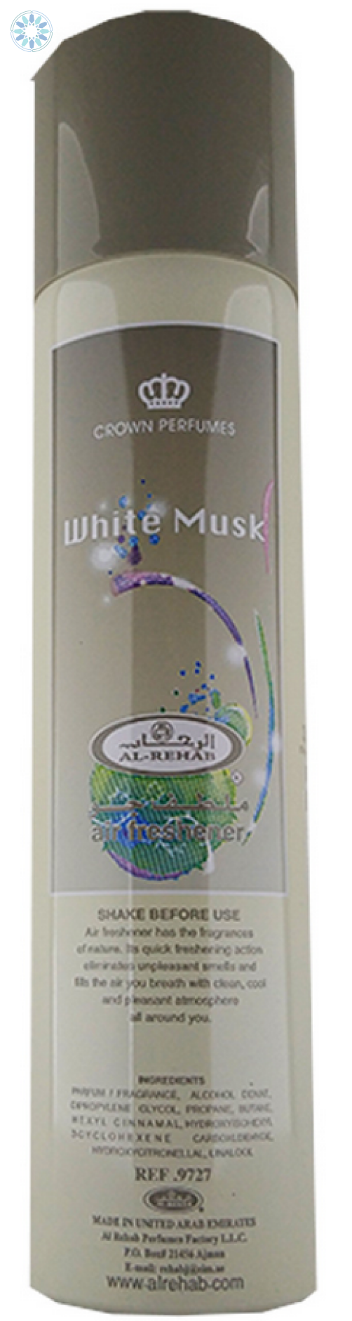 Perfumes › Air Fresheners › White Musk 300ml Air Freshener By Al-Rehab ...