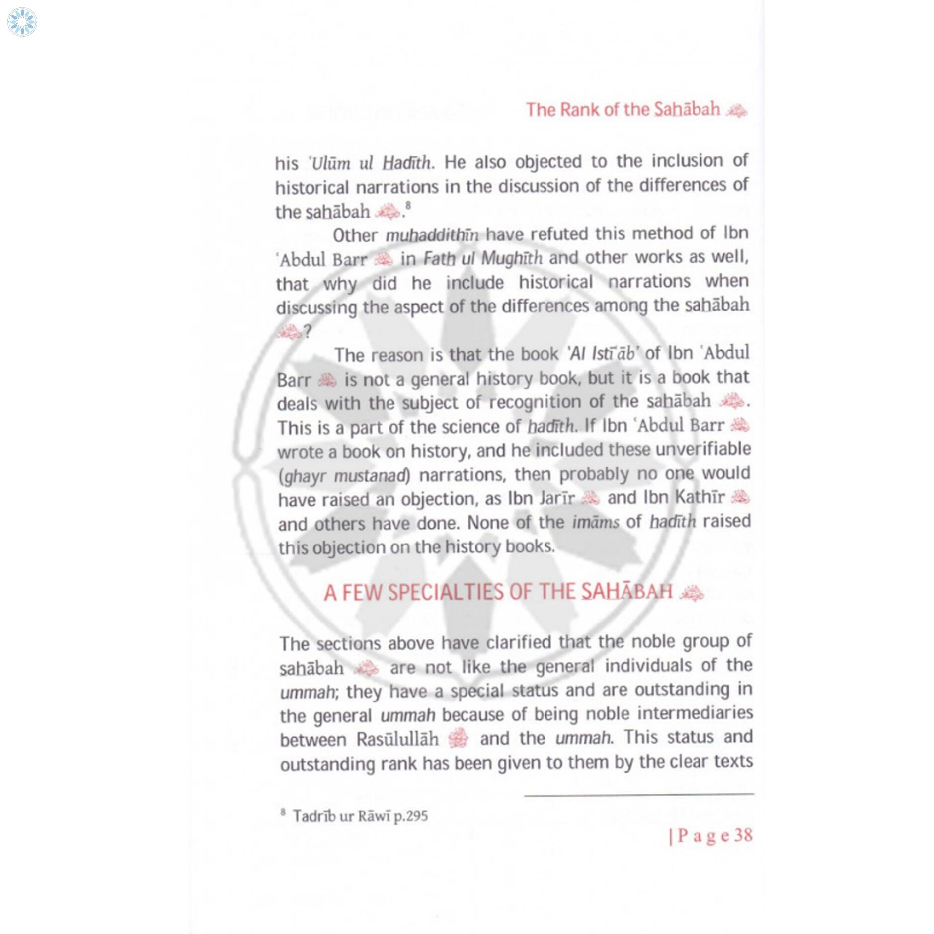 Books › Aqidah (Beliefs) › The Rank of The Sahabah