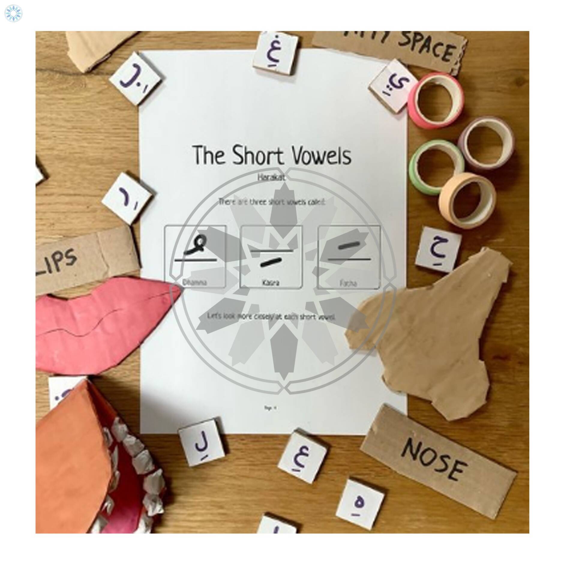 Books › Activity Books › The Arabic Short Vowels