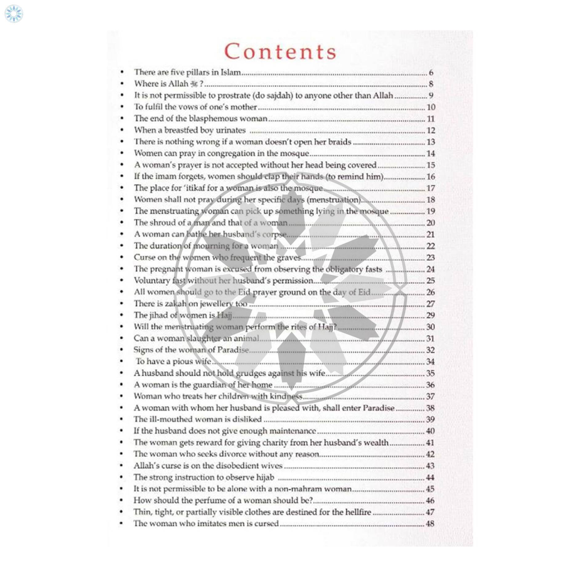 Books › Biographies › 40 (Forty) Hadith About Women