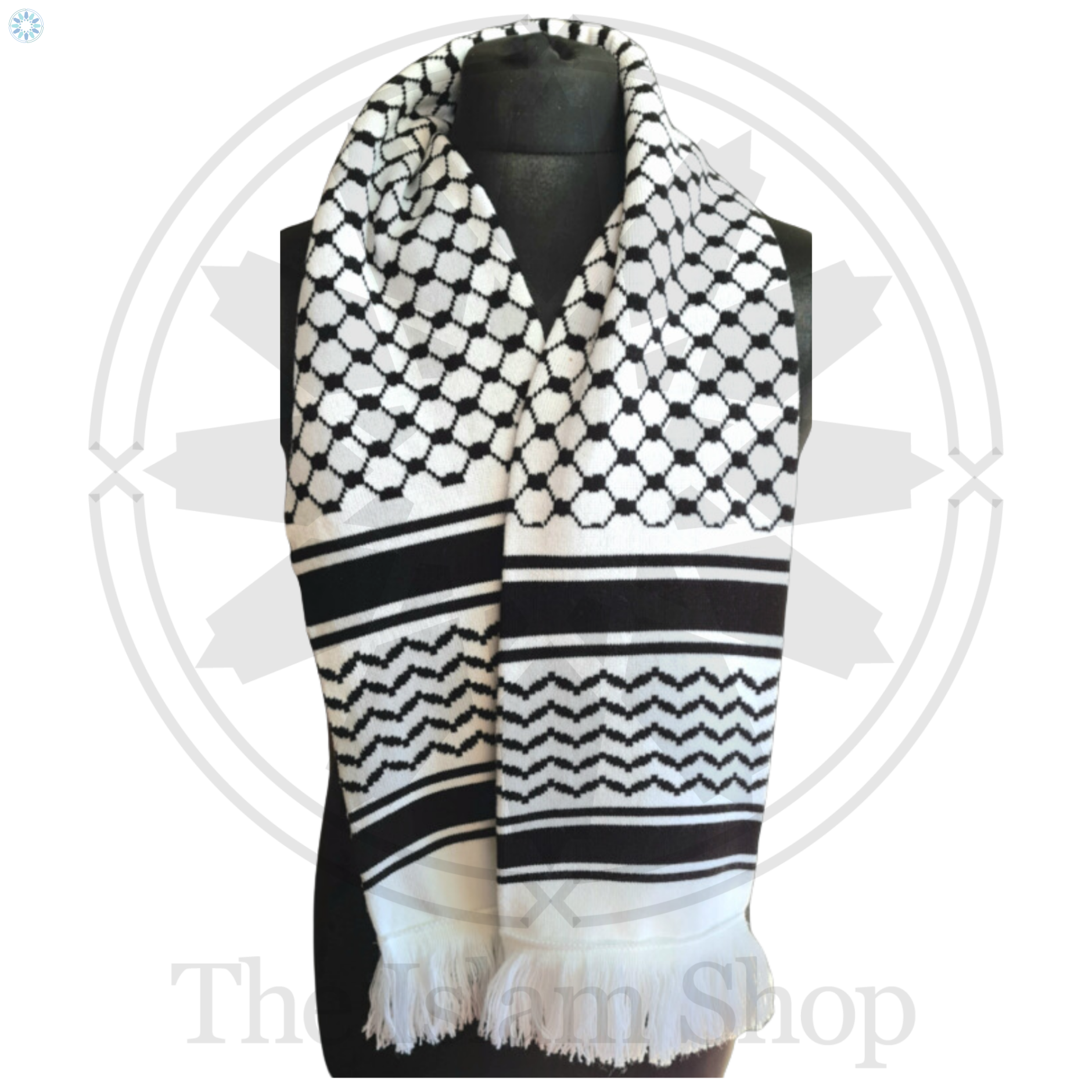Essentials › Palestinian Essential › Palestinian Keffiyeh Wool Winter ...