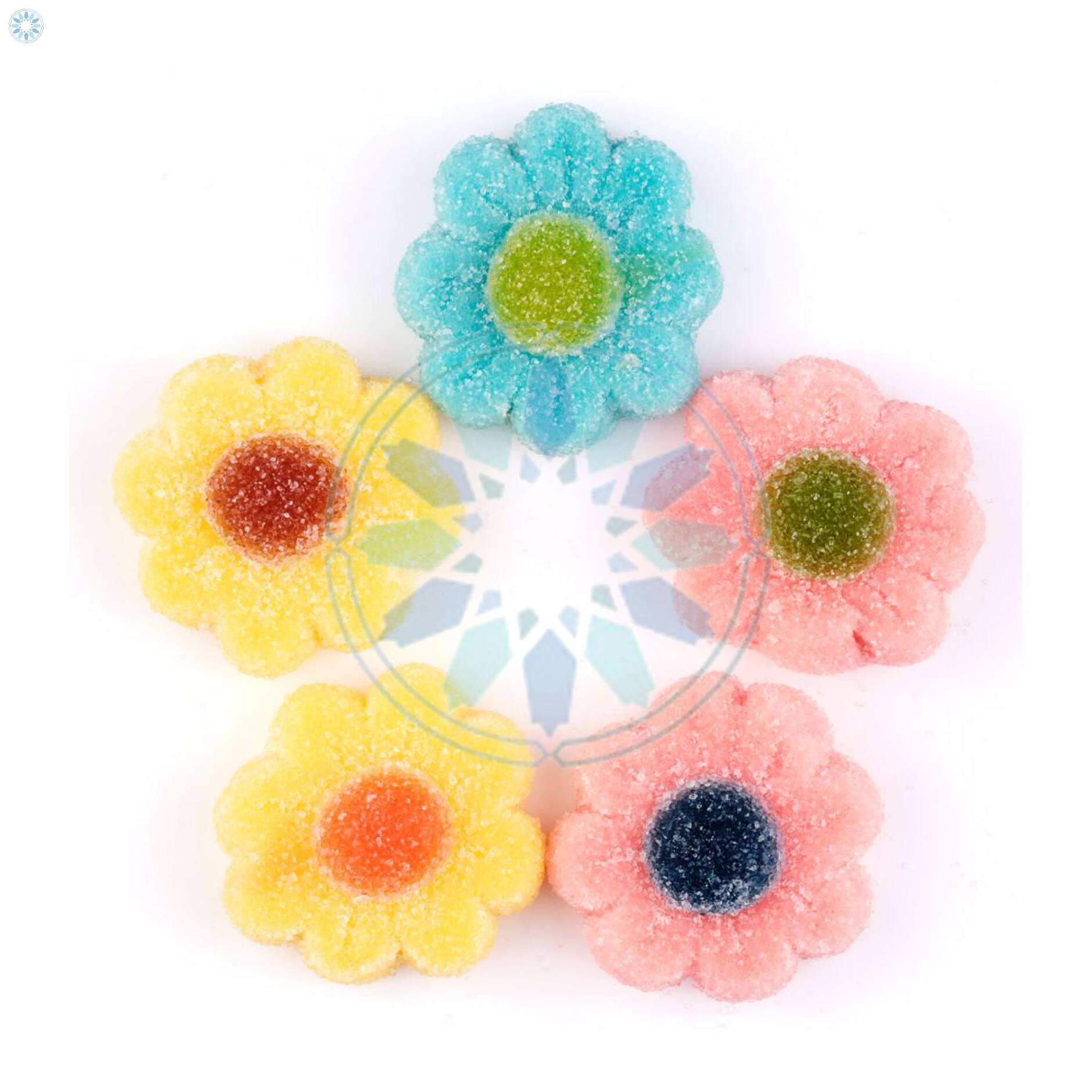 Halal Foods › SweetZone › 1kg SweetZone Assorted Fizzy Flowers
